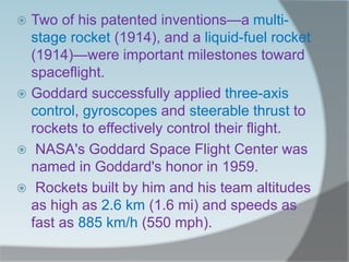 Robert goddard | PPT