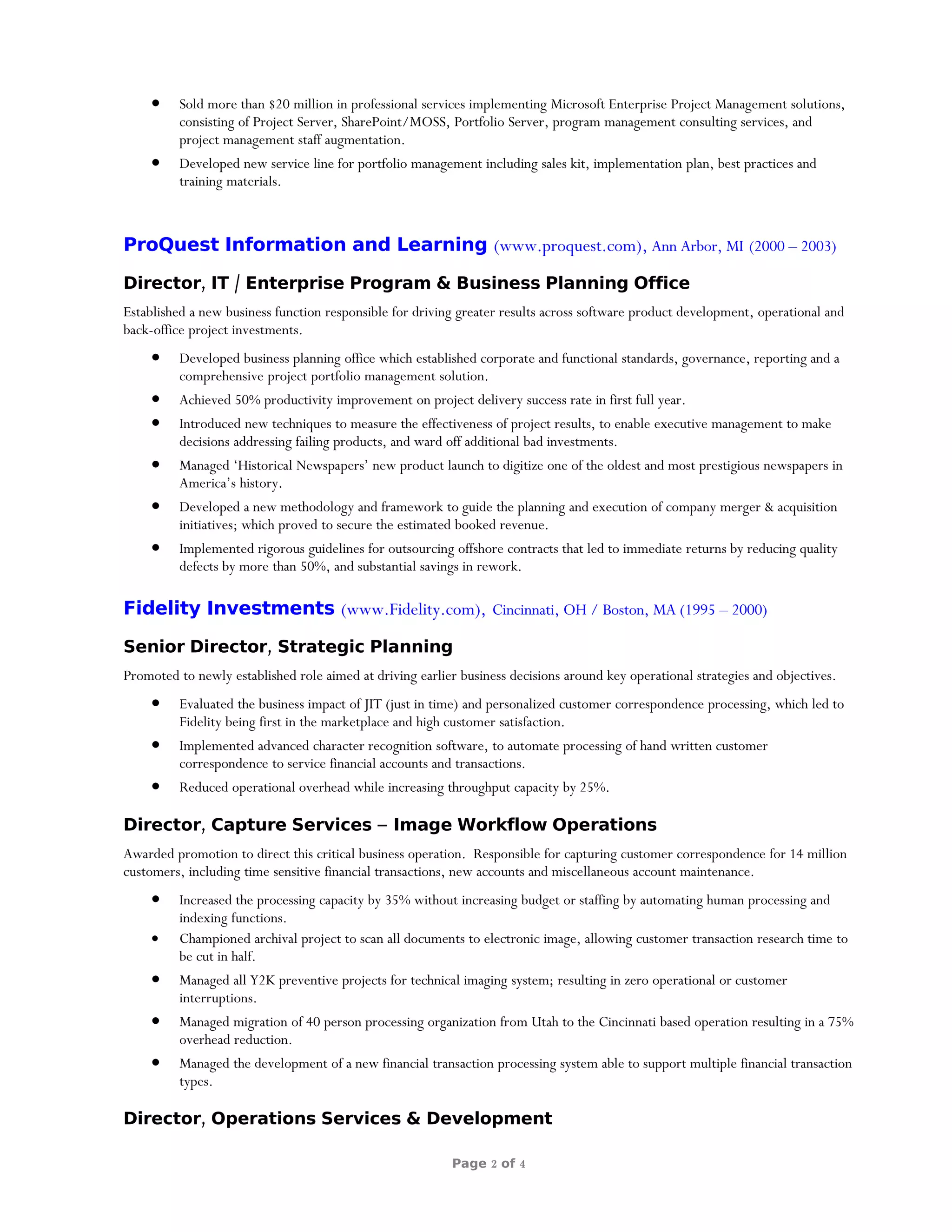 Robert\'s Resume | DOC