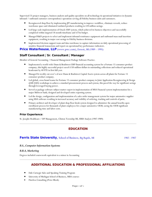 Robert\'s Resume | DOC