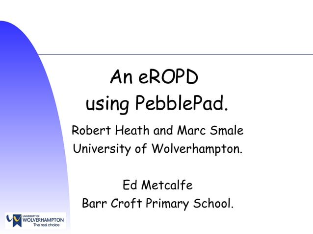 Robert Heath, Barcroft Primary School | PPT