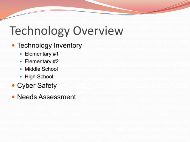 Robert heck district technology plan | PPTX | Professional School | Postgraduate Education
