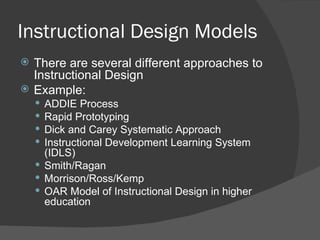 Robert hillis instructional_design | PPT