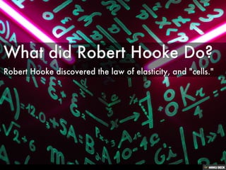 Robert Hooke | PDF