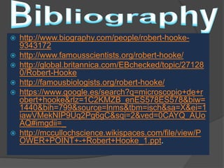 Robert hooke(paula) | PPTX