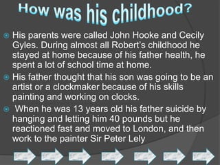 Robert hooke(paula) | PPTX