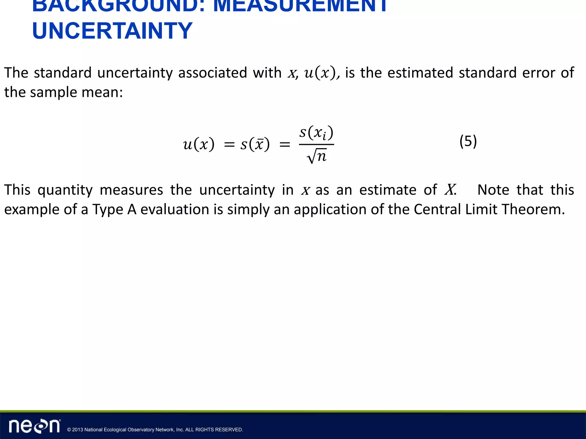 Roberti esa 2014 quantifying measurement uncertainty | PPT