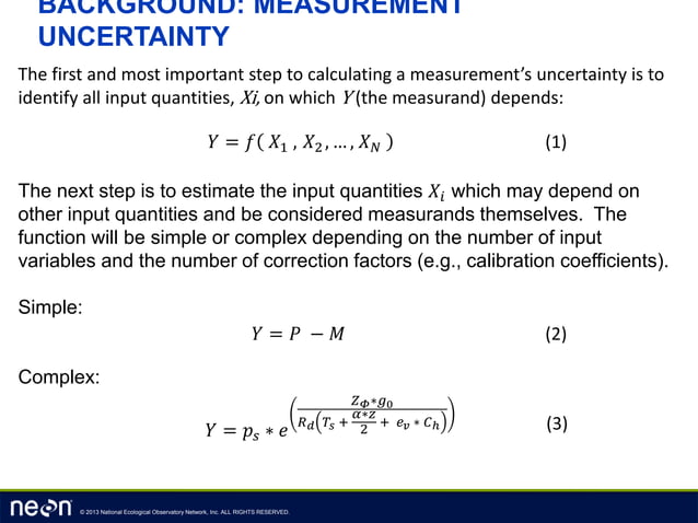 Roberti esa 2014 quantifying measurement uncertainty | PPT Roberti esa 2014 quantifying measurement uncertainty | PPT