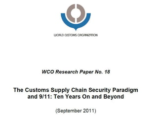 New Perspectives on the Customs Supply Chain Security Paradigm | PPT