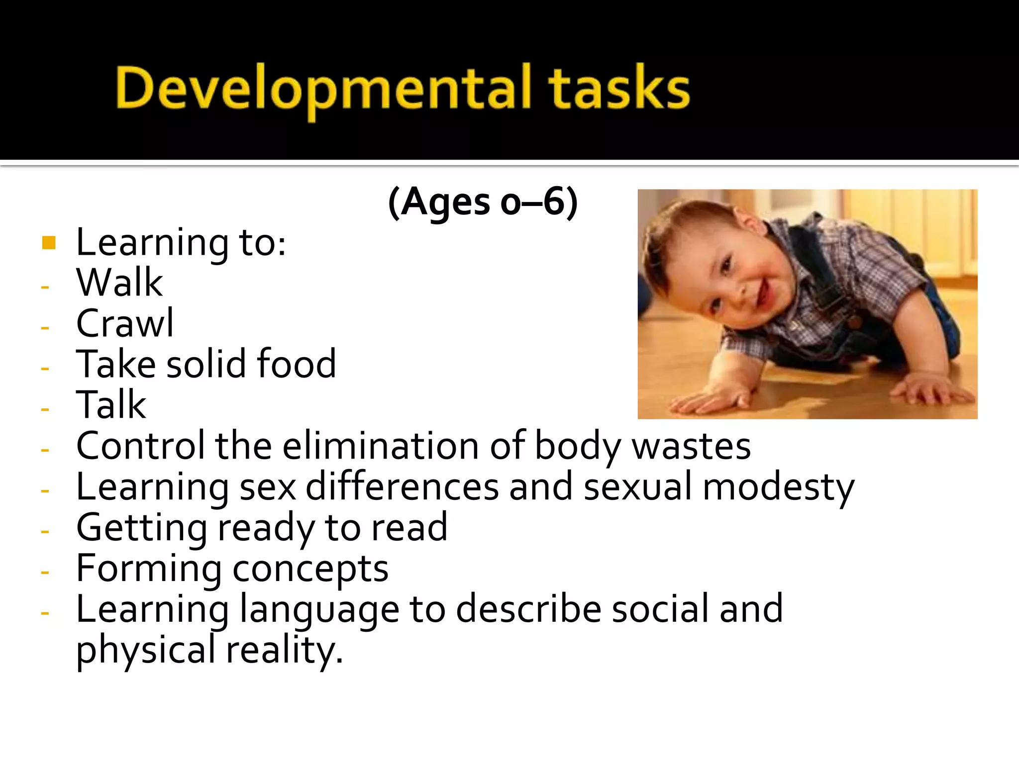 Robert J. Havighurst: Developmental Tasks | PPTX