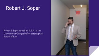 Robert J. Soper: With MTGA from 2015 to 2017 | PPT