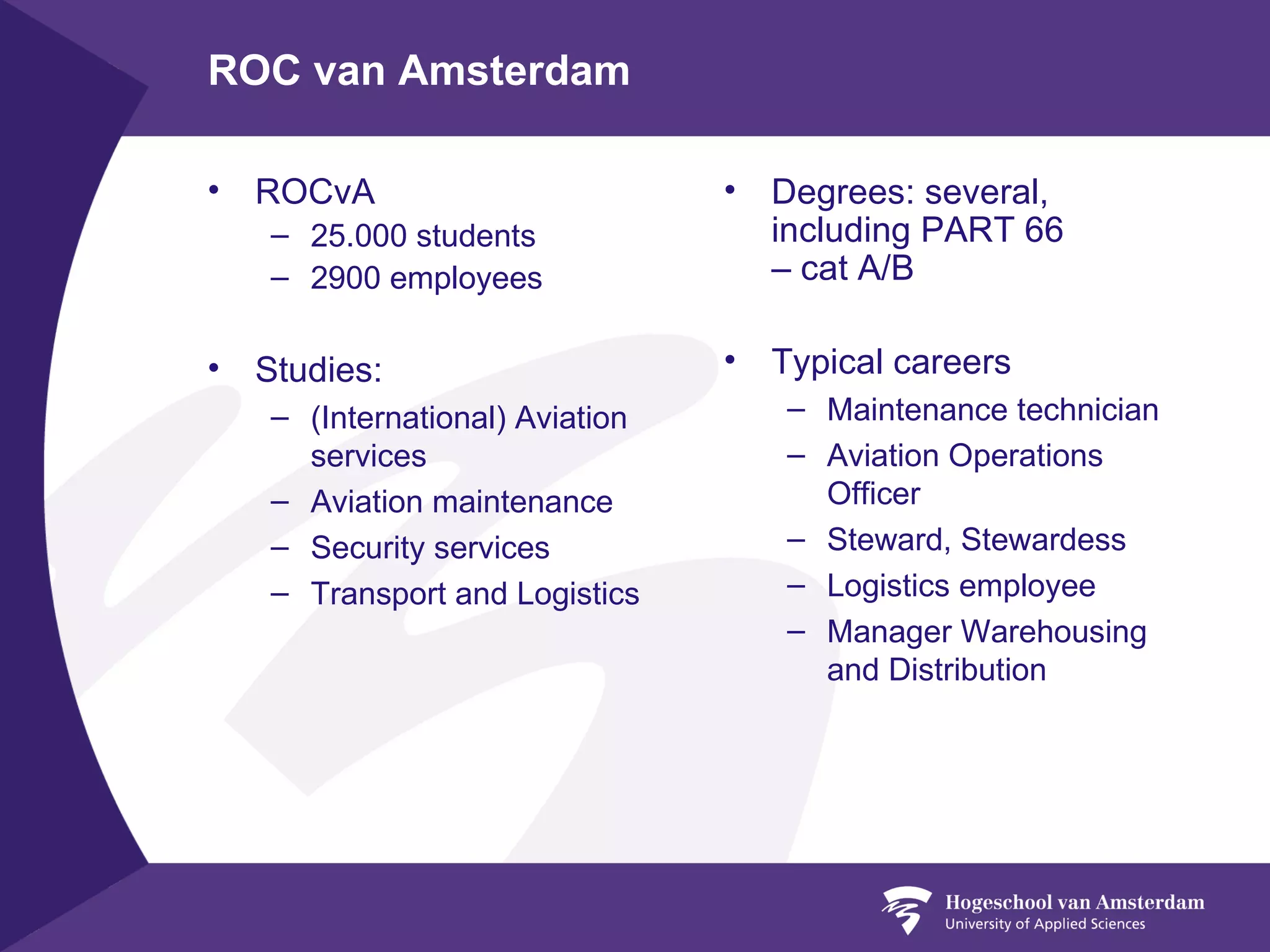 Robert Jan de Boer, HvA | PPT