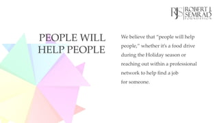 Robert J Semrad Foundation | PPT