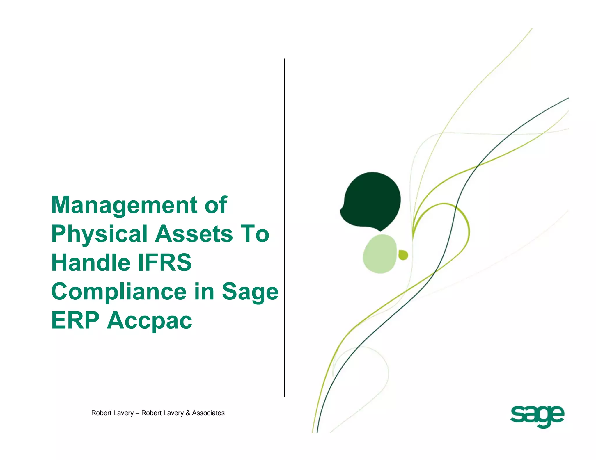 Robert Lavery - Norming AM IFRS Compliance | PPT