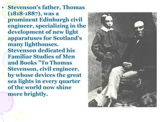Robert Louis Stevenson | PPT