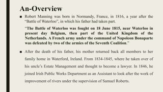 Robert Manning Biography | PPT | Free Download