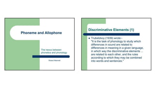 Robert Mannell (2008) tentang Alofon dan Fonem | PDF