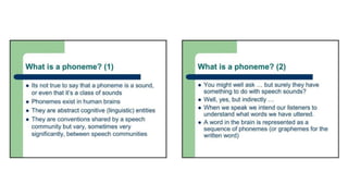 Robert Mannell (2008) tentang Alofon dan Fonem | PDF