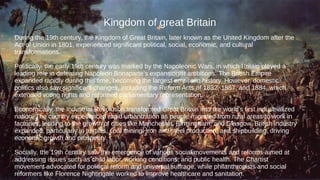 A RETROPERSPECTIVE OF EUROPEAN LIFE BETWEEN 1800 AND 1914 | PPT