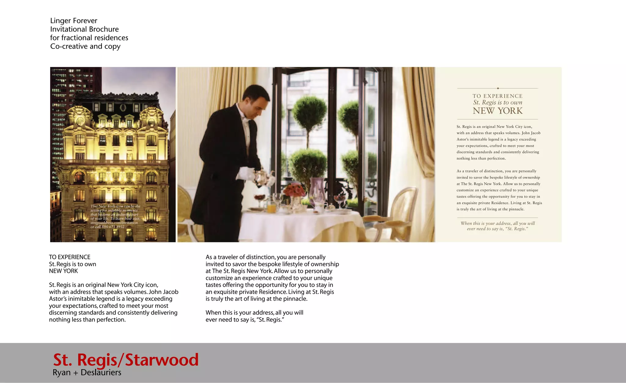 Robert Mosca Presentation Pers Info | PDF | Advertising Industry ...