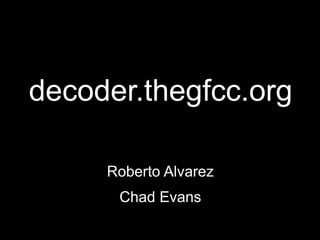 The GFCC Competitiveness Decoder | PPT