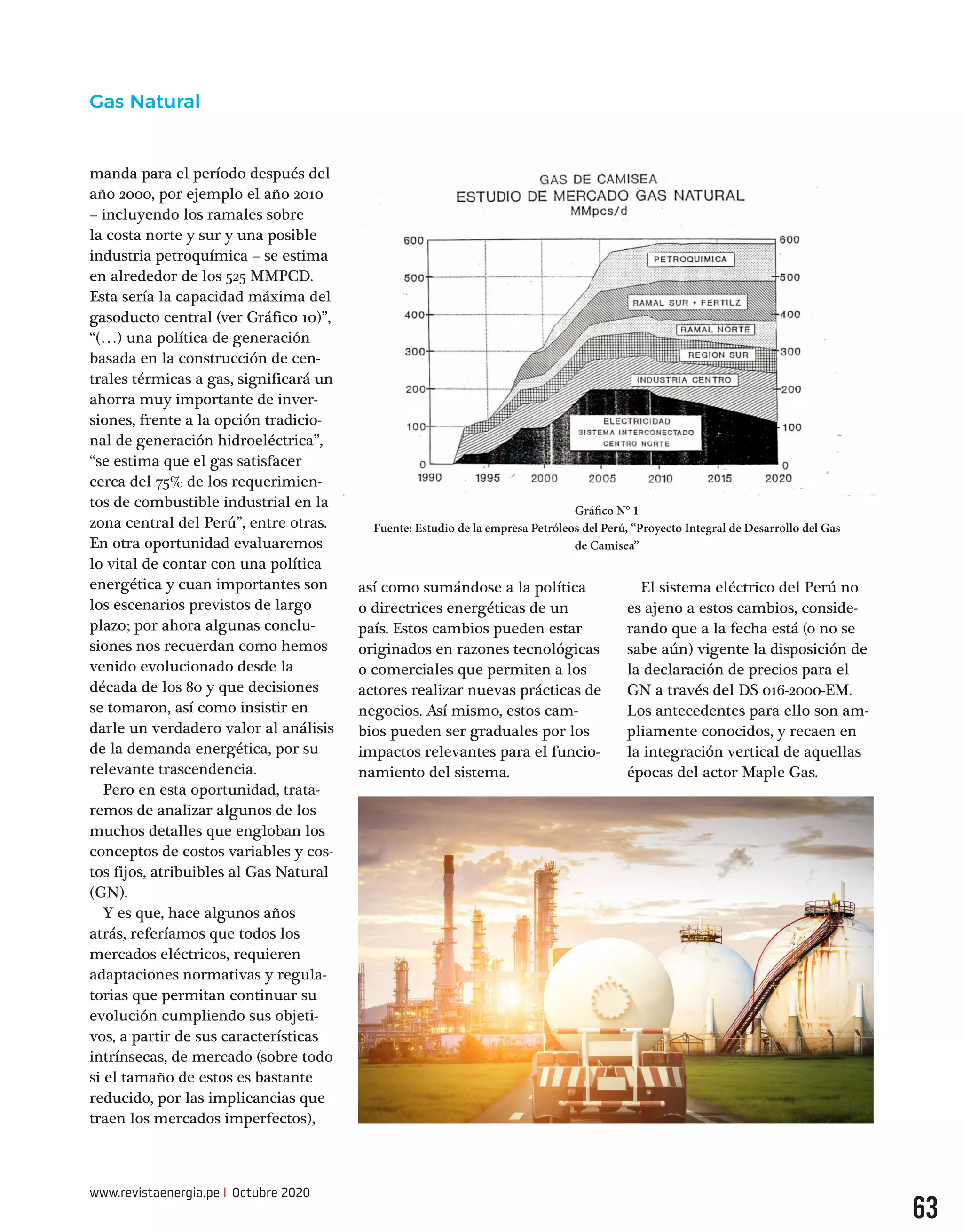 ANOTACIONES DE UNA HISTORIA DEL GAS NATURAL EN EL PERU | PDF