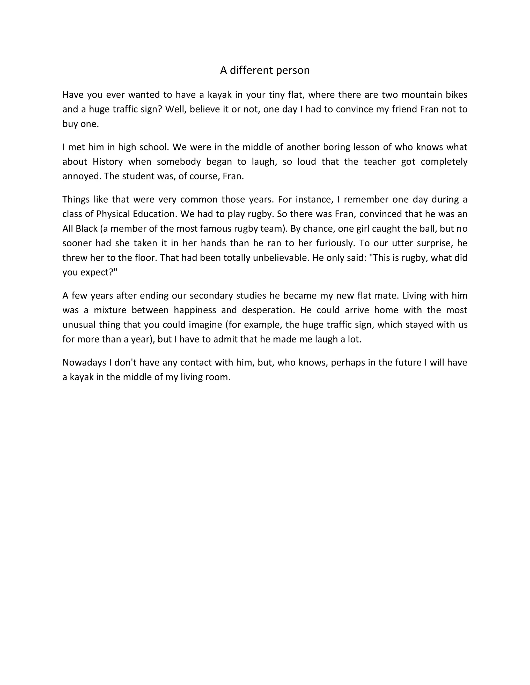 narrative on relationships | PDF