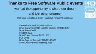 SFSCON23 - Roberto Innocenti - From the design to reality is here the ...