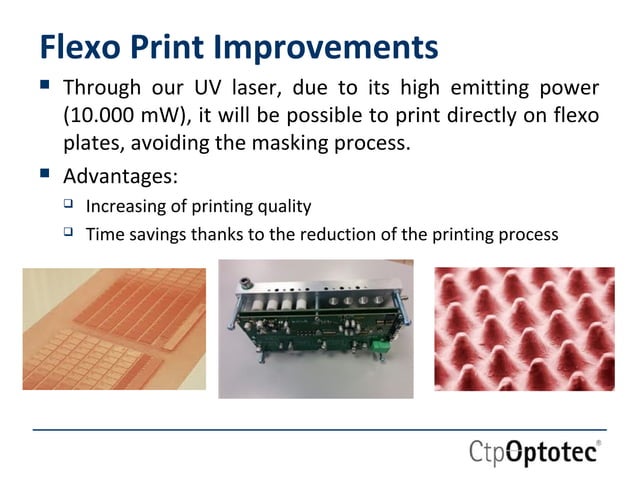 CTPOptotec - the easy innovation | PPT