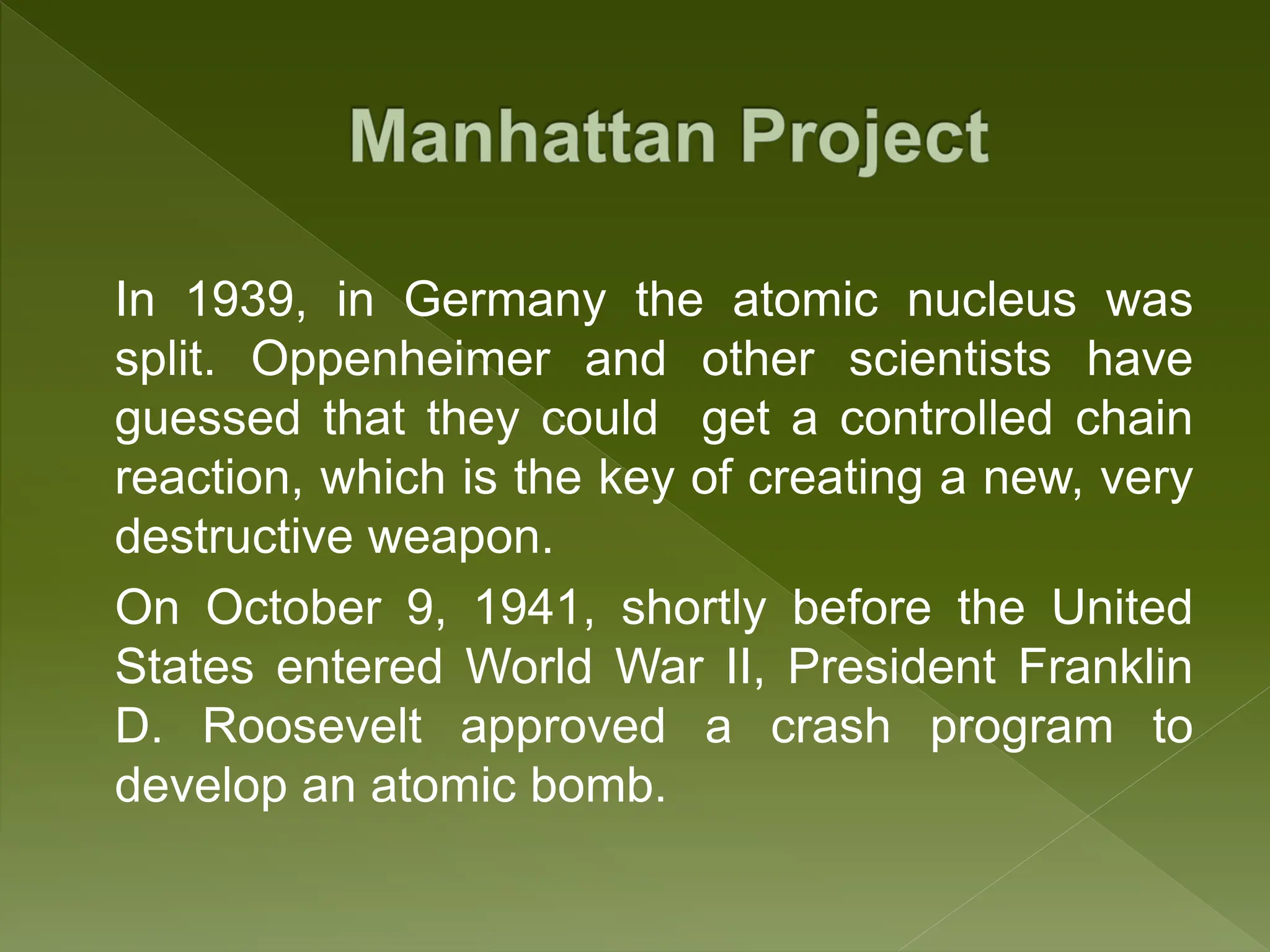 Robert Oppenheimer famous physicist - presentation | PPTX