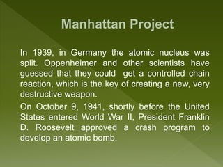 Robert Oppenheimer famous physicist - presentation | PPTX