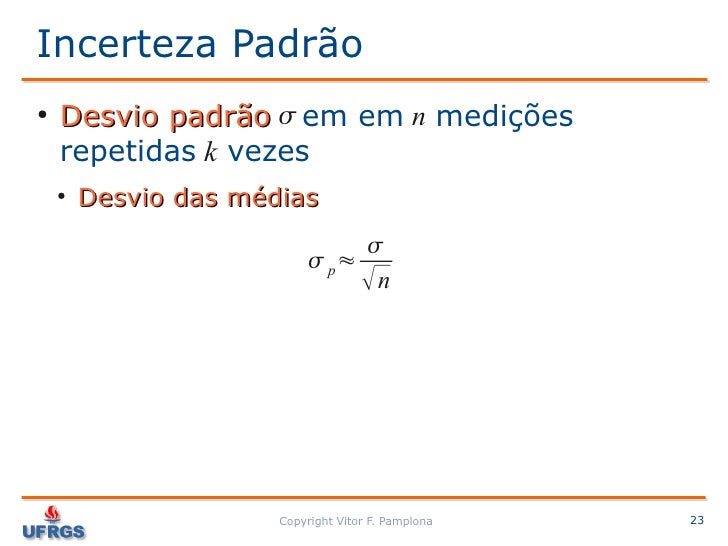 Propagação de Incerteza em Medições