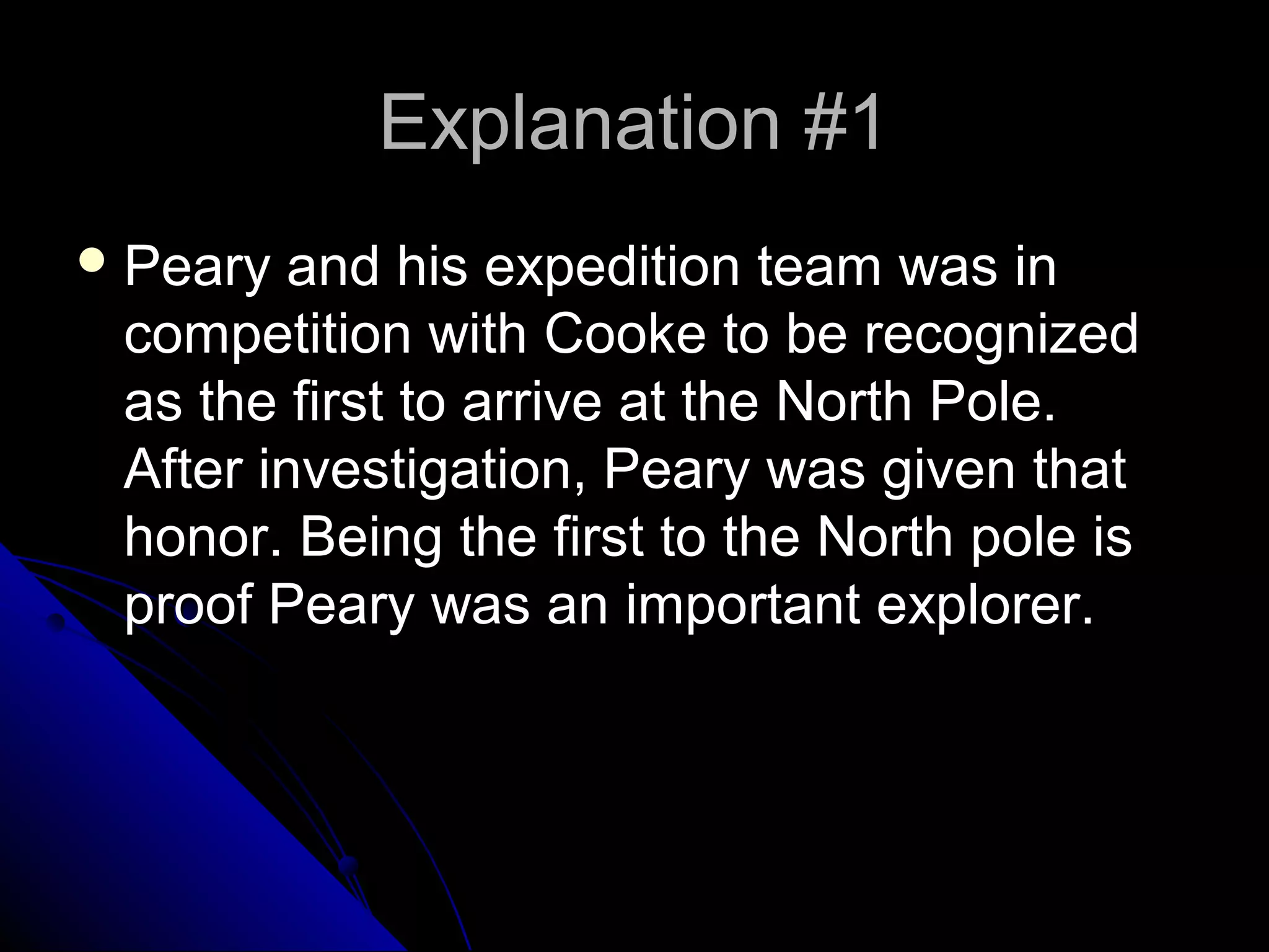 Robert Peary By Cri5st!/-\N | PPT
