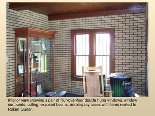 Robert Quillen Office And Library | PPT