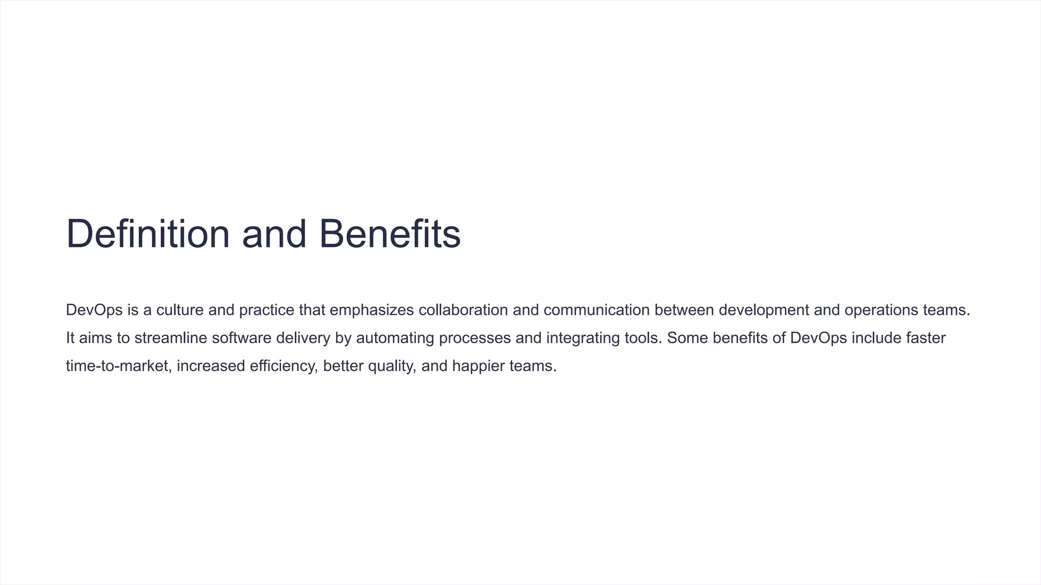 Robert Risch DevOps - The Future of Software Development | PPTX