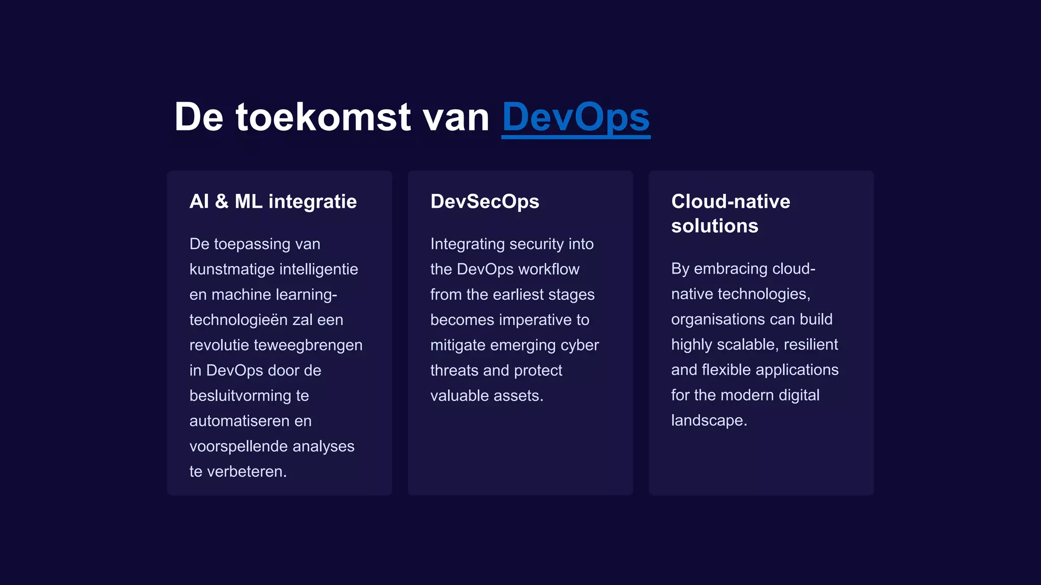 Robert Risch Reis in de wereld van DevOps | PPT