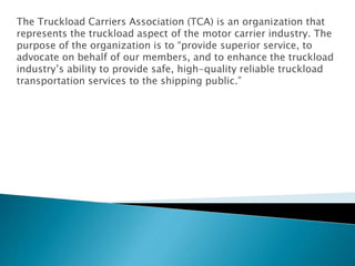 A Look at the History of TCA | PPT