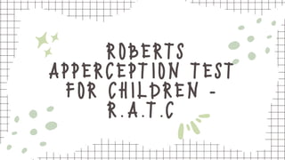 Roberts Apperception Test