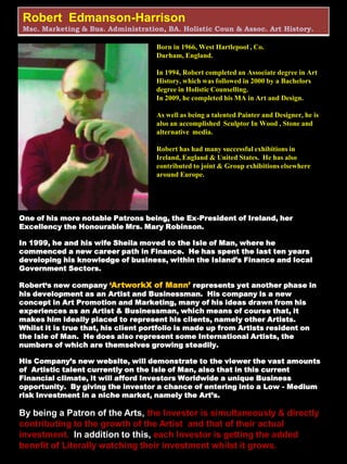 Roberts Artwork For Website Powerpoint (Portrait Version) | PPTX