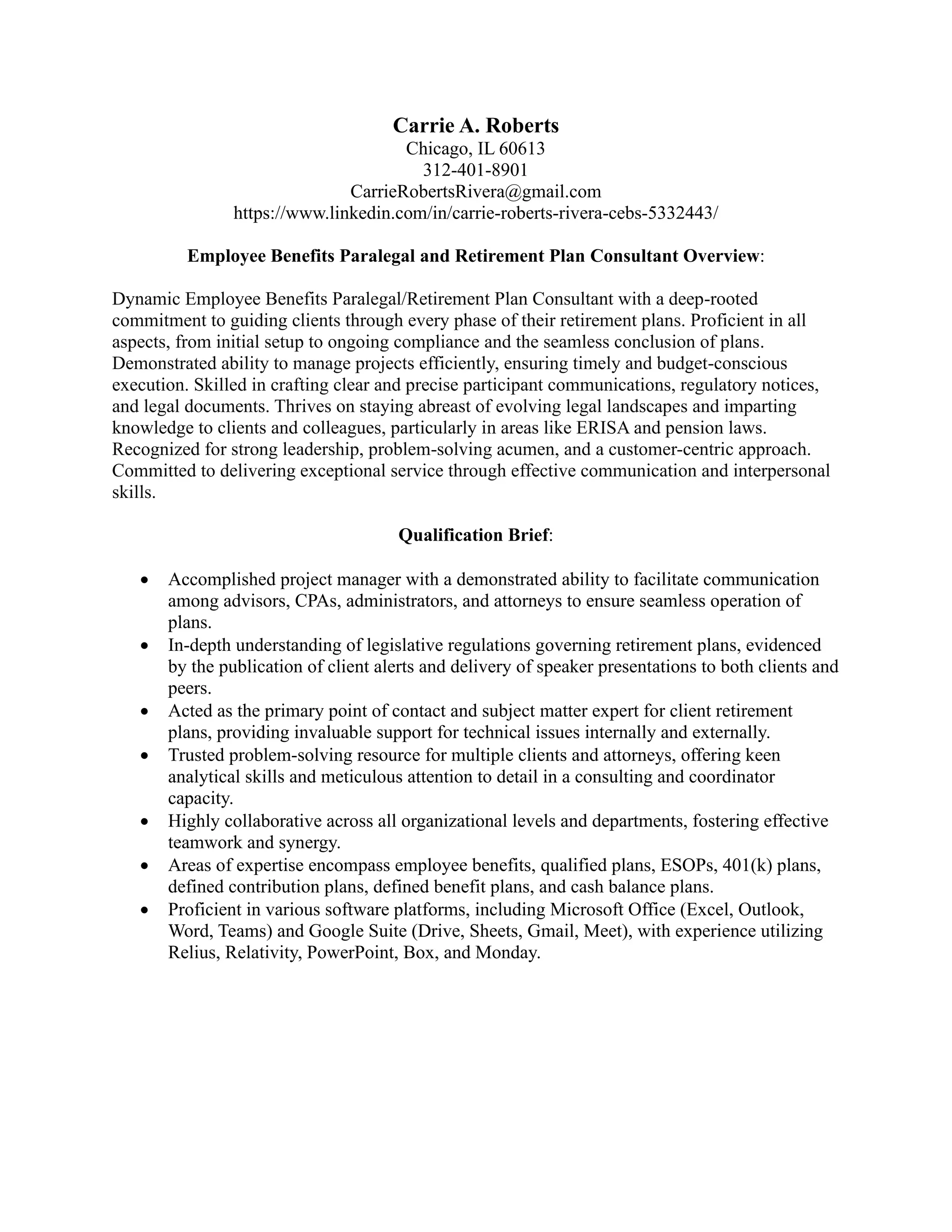 Roberts Carrie - Resume - March 2024.pdf