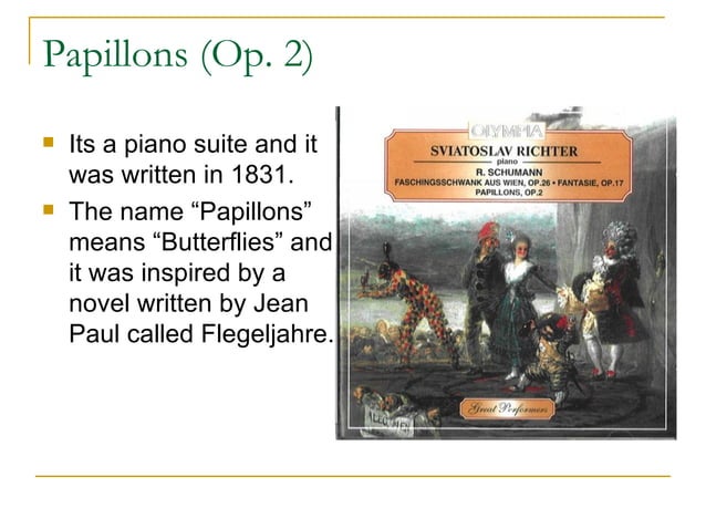 Robert Schumann | PPT | Classical Music | Music