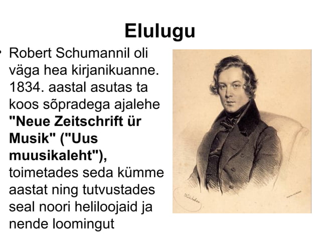 Robert schumann | PPT