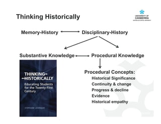 Roberts historical literacy pedagogy | PDF