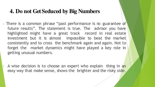 Robert Shumake - Tips For Choosing A Real Estate Advisor