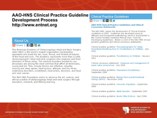 **Robertson and Warren - Serving on a Guidelines Panel | PPT