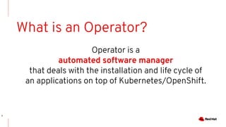 Red Hat OpenShift Operators - Operators ABC | PDF