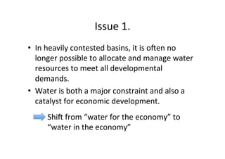 Water Resources Planning and Governance in Highly Contested Rivers | PDF