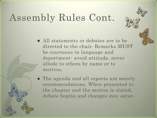 Robert’s rules of order | PPTX