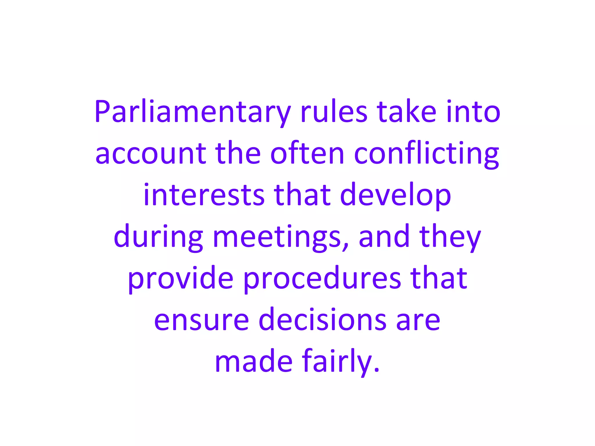 Roberts rules of order | PPT