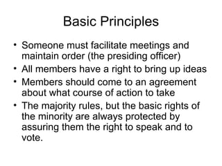 Robert's rules power point | PPT