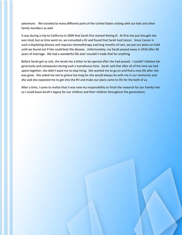 Robert stringer on his wonderful story | PDF